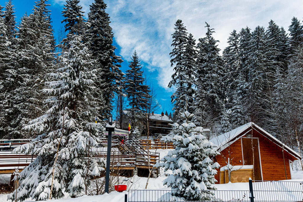 Durau Park iarna - Ski. sanie, snowboard